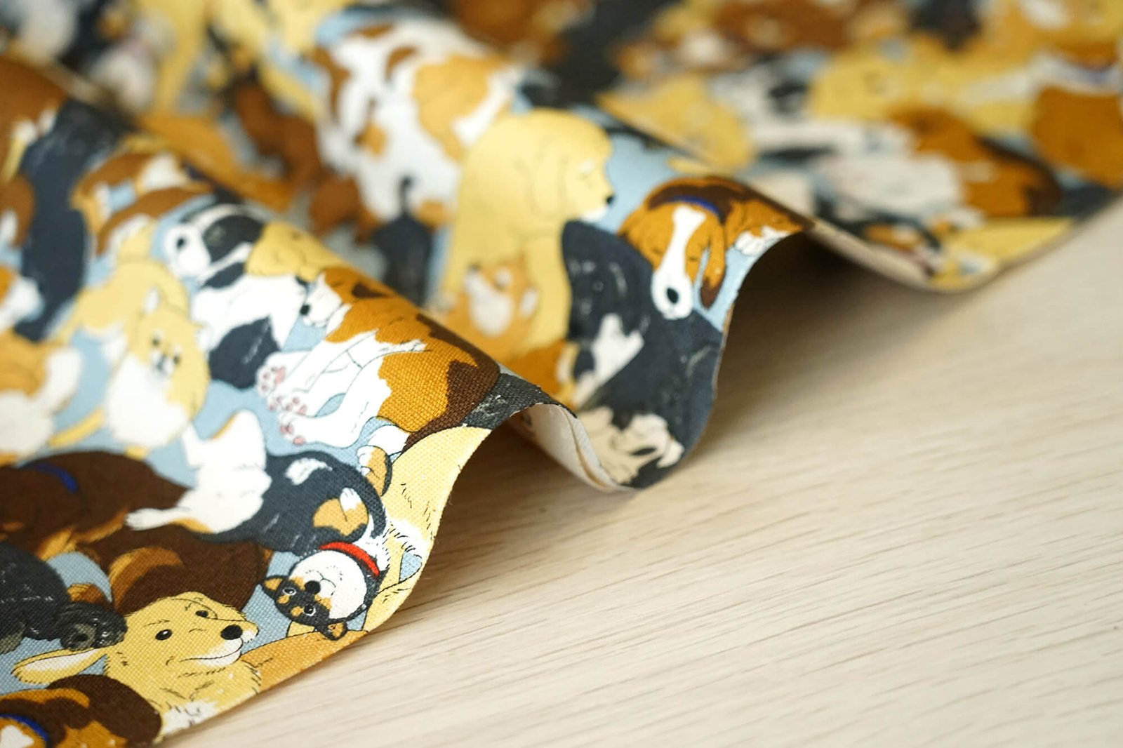 Cosmo Printed Oxford Dogs - Cotton Oxford - Cats Animals Fabric - The ...